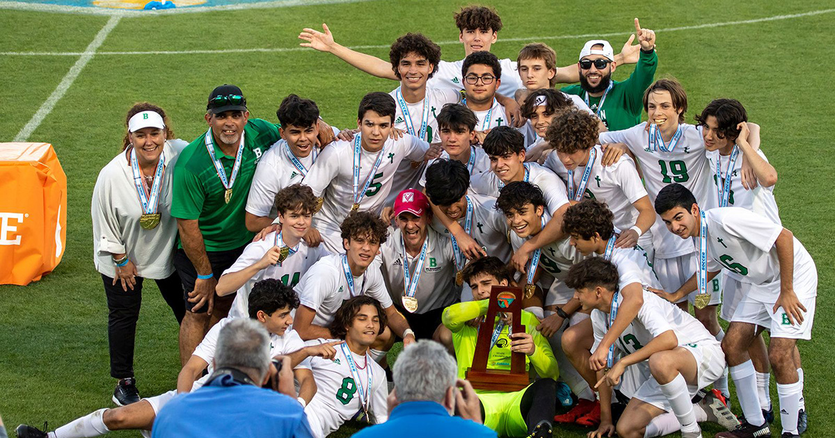 ADOM :: St. Brendan soccer makes history