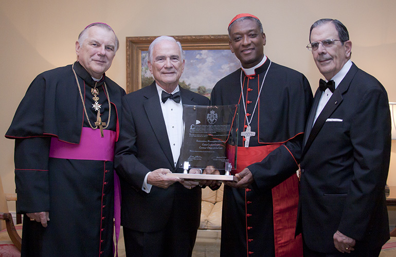 ADOM :: Cuban Knights of Malta honor Haitian cardinal