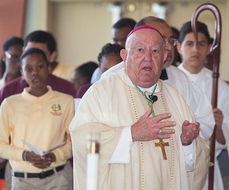 ADOM :: Curley Notre Dame kicks off Catholic Schools Week with Mass