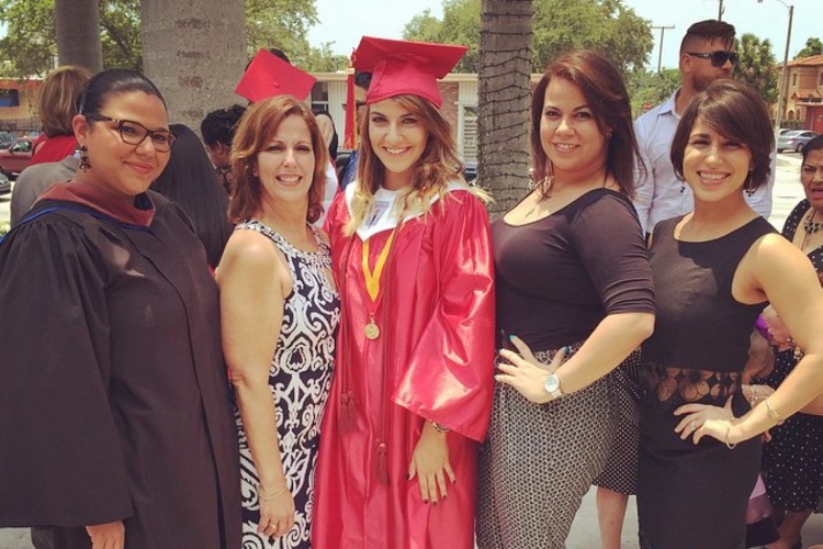 ADOM :: Family celebrates fifth in a line of Msgr. Pace High graduates