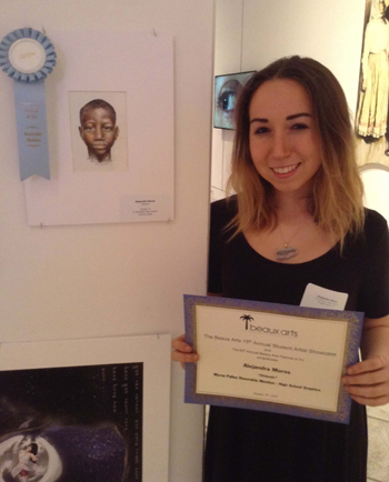 ADOM :: St. Brendan High student's artwork showcased in local festival