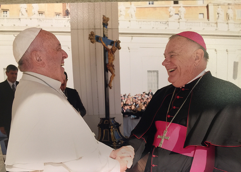 Pope Francis Laughing