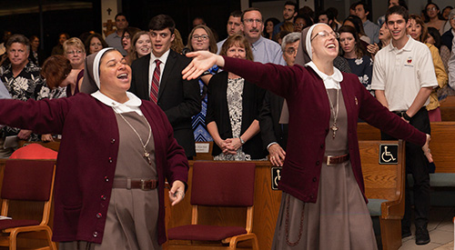 ADOM :: 4 Women profess vows as Servants of the Pierced Hearts
