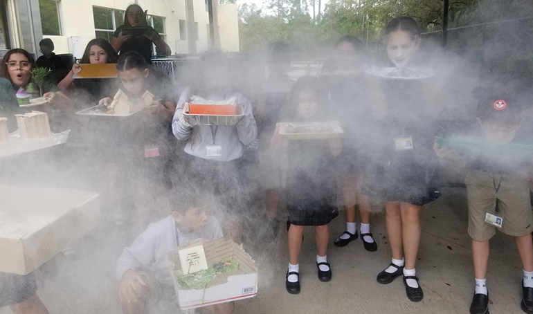 ADOM :: Students recreate Dust Bowl at Mary Help of Christians School