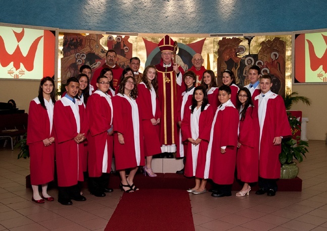 ADOM :: Mother of Christ celebrates first Confirmation class