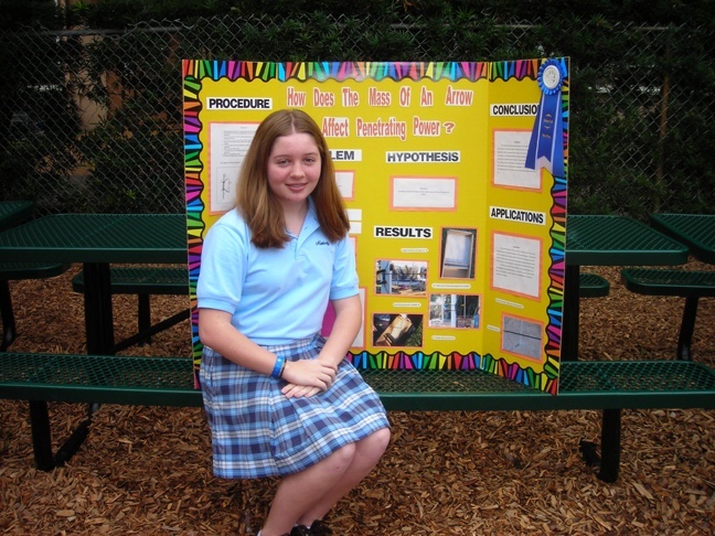 ADOM :: Nativity eighth grader takes first place at Broward Science Fair