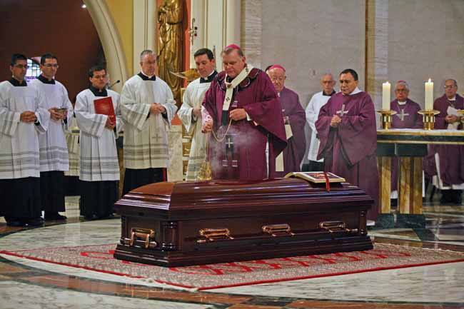ADOM :: Mass of Christian Burial for the repose of the soul of Bishop ...