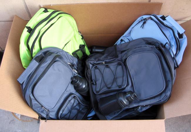 ADOM :: What's the first day of school without a backpack?