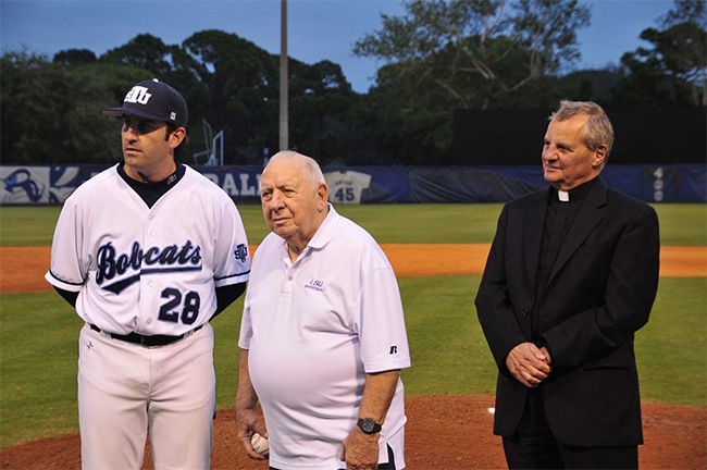 ADOM :: Baseball field honors coach-alumnus