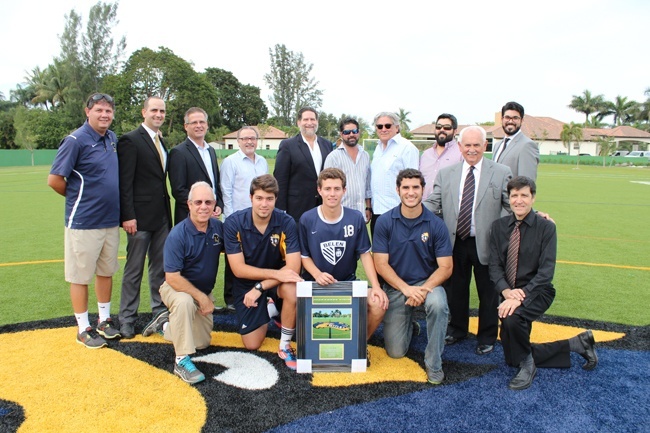 ADOM :: New practice field inaugurated at Belen Jesuit