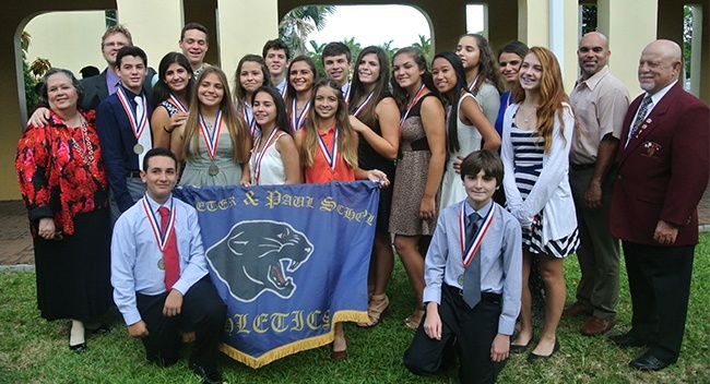 ADOM :: Sts. Peter and Paul athletes win 2014 All Sports award