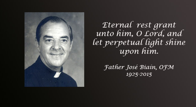 ADOM :: Franciscan Father Jos Bia n, 90