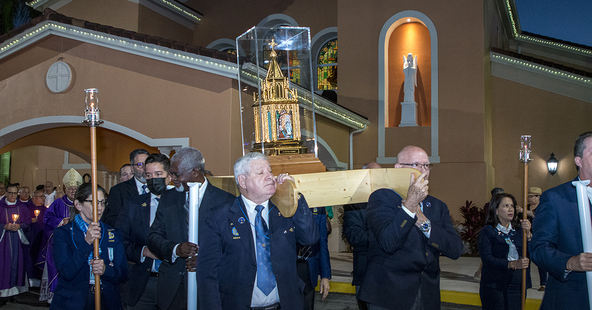 ADOM :: 'Blessings' from Lourdes visit south Florida