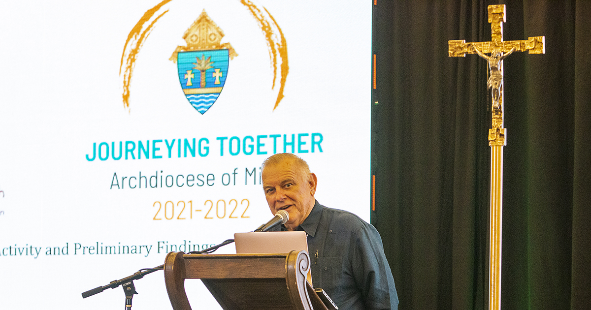 ADOM :: Priests hear uplifting message at convocation