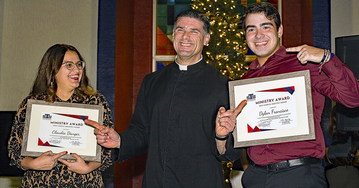 ADOM :: St. Thomas University honors local leaders in ministry