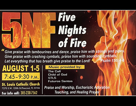 ADOM :: Event - Five Nights of Fire at St. Louis Church