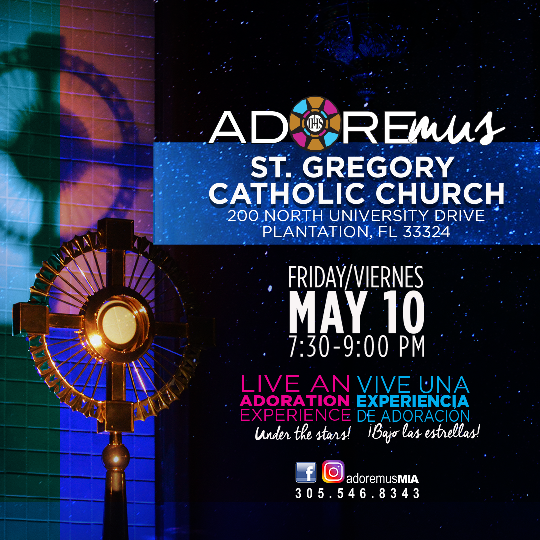 ADOM :: Event - "Adoremus" - Night of Adoration - St. Gregory Church