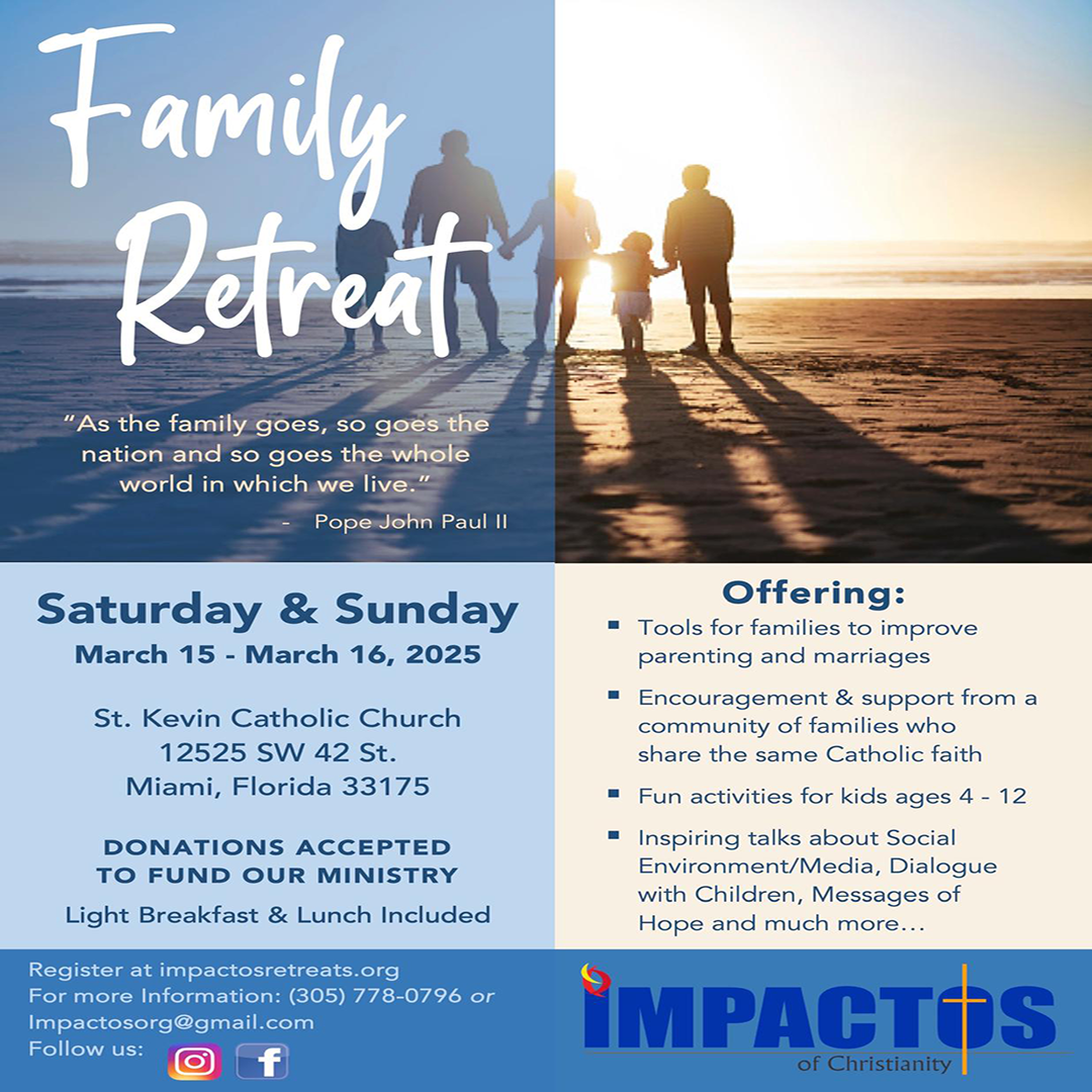 ADOM :: Event - Impactos of Christianity Family Retreat