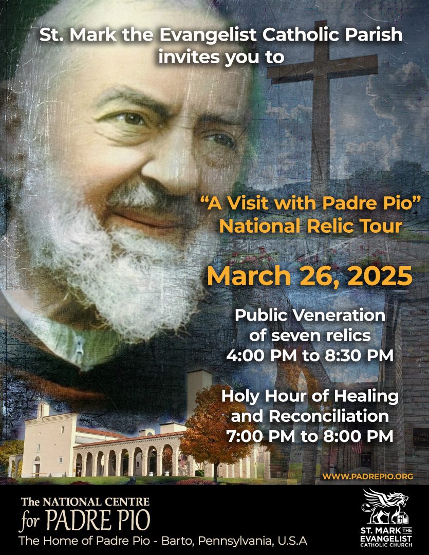 ADOM :: Event - Padre Pio Relic Tour