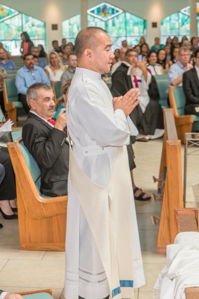 ADOM :: Father Richard Giner ordained for the Trinitarian order