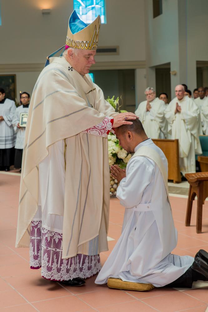ADOM :: Father Richard Giner ordained for the Trinitarian order
