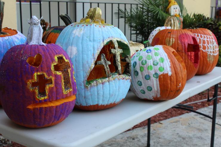 Jesus Pumpkin Carving