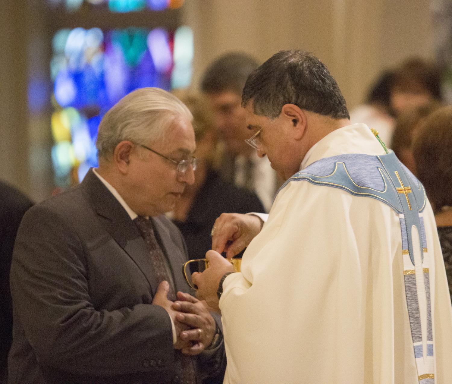 ADOM :: New bishop s family comes from Peru to celebrate ordination