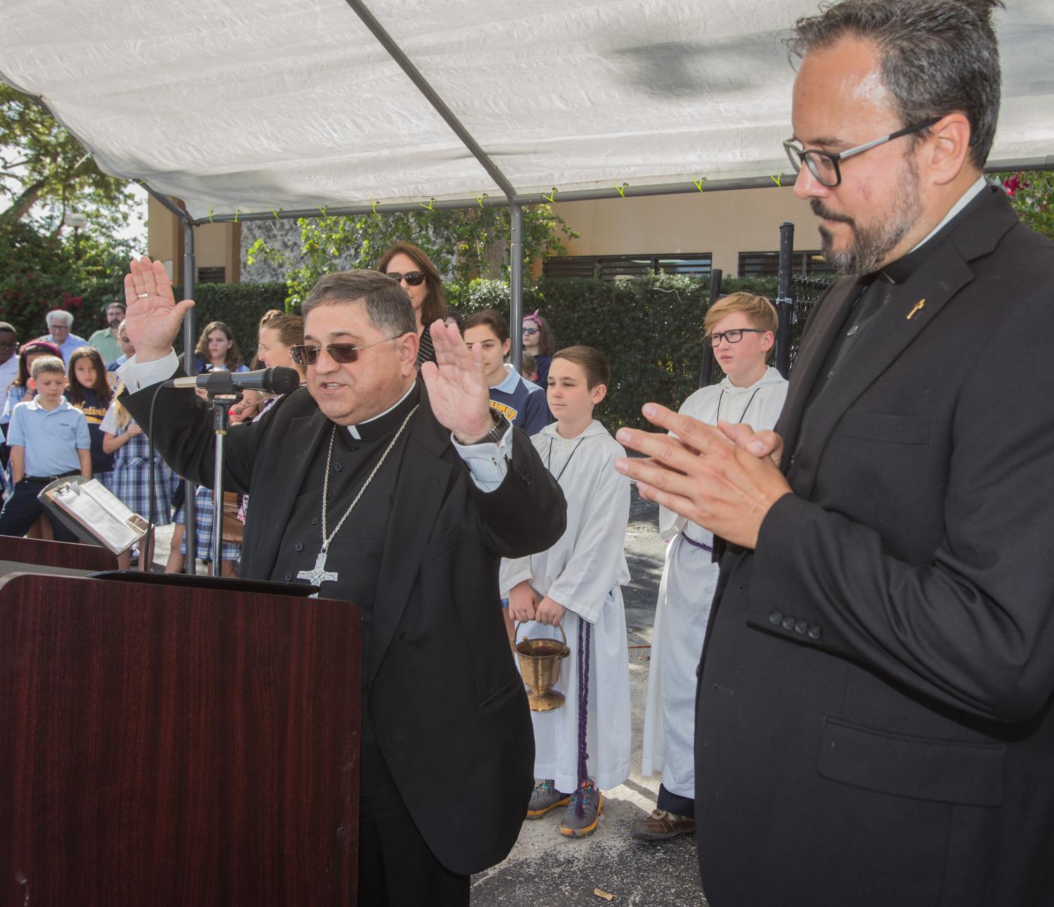 ADOM :: Nativity breaks ground for new rectory, chapel