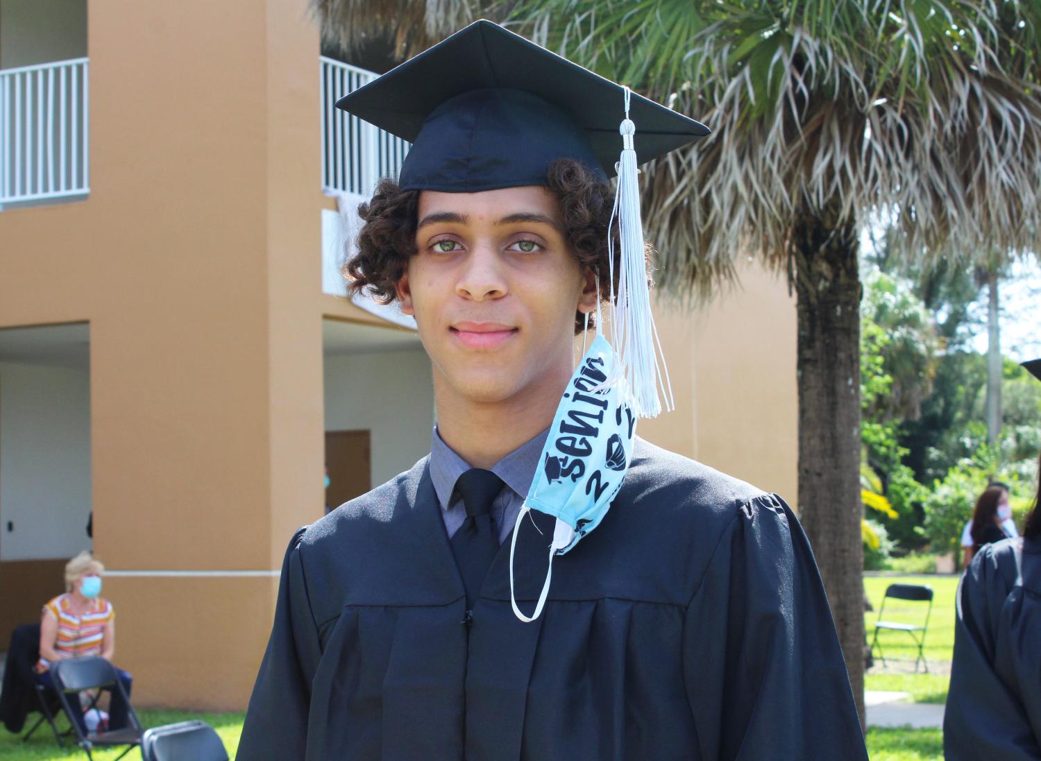 ADOM :: Caps, gowns, diplomas, and face masks