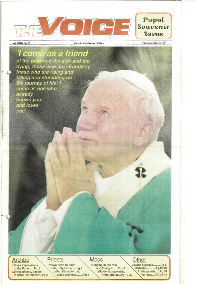 ADOM :: Remembering: St. John Paul II in Miami