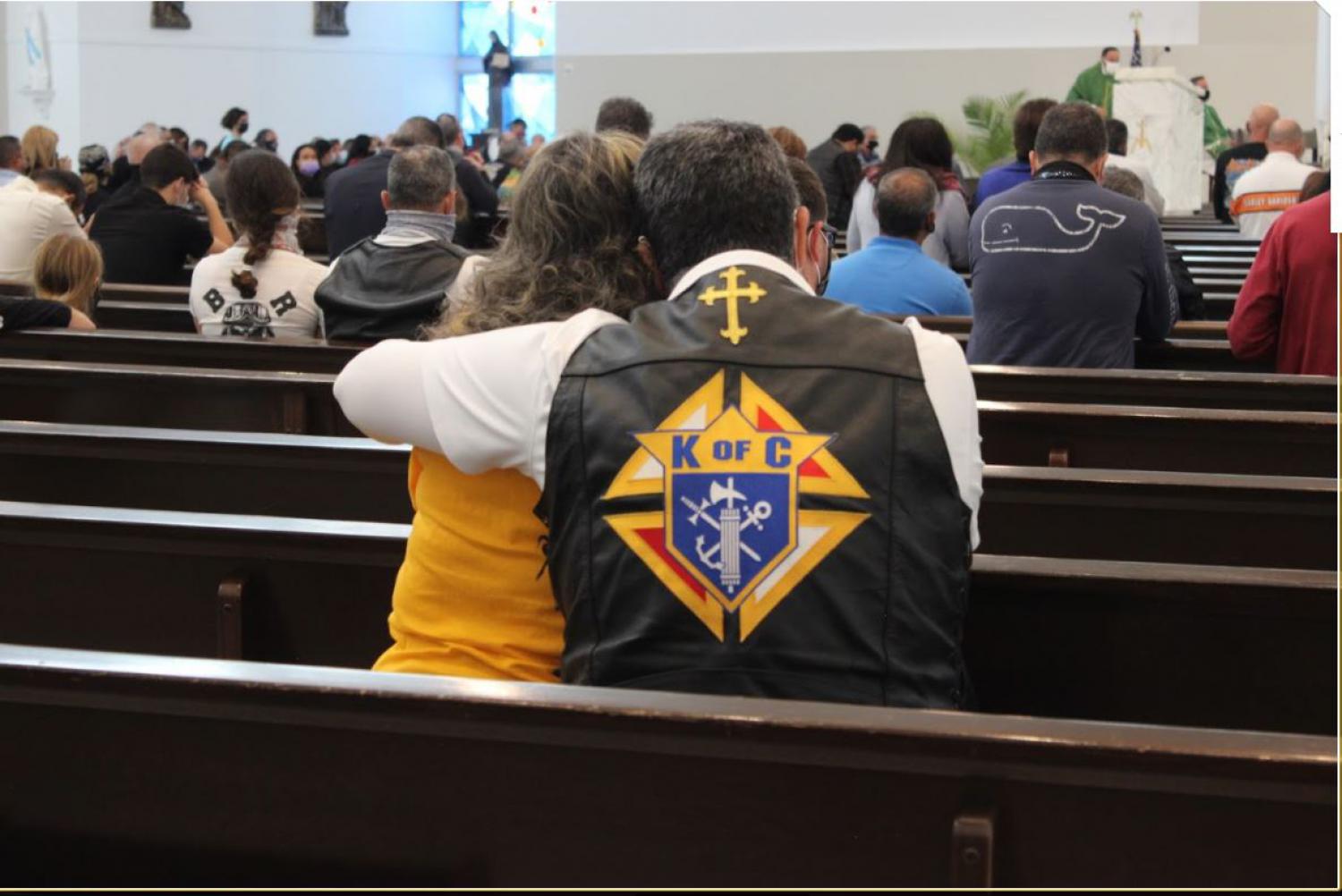 ADOM :: Nearly 250 join archbishop in motorcycle ride for St. Luke's