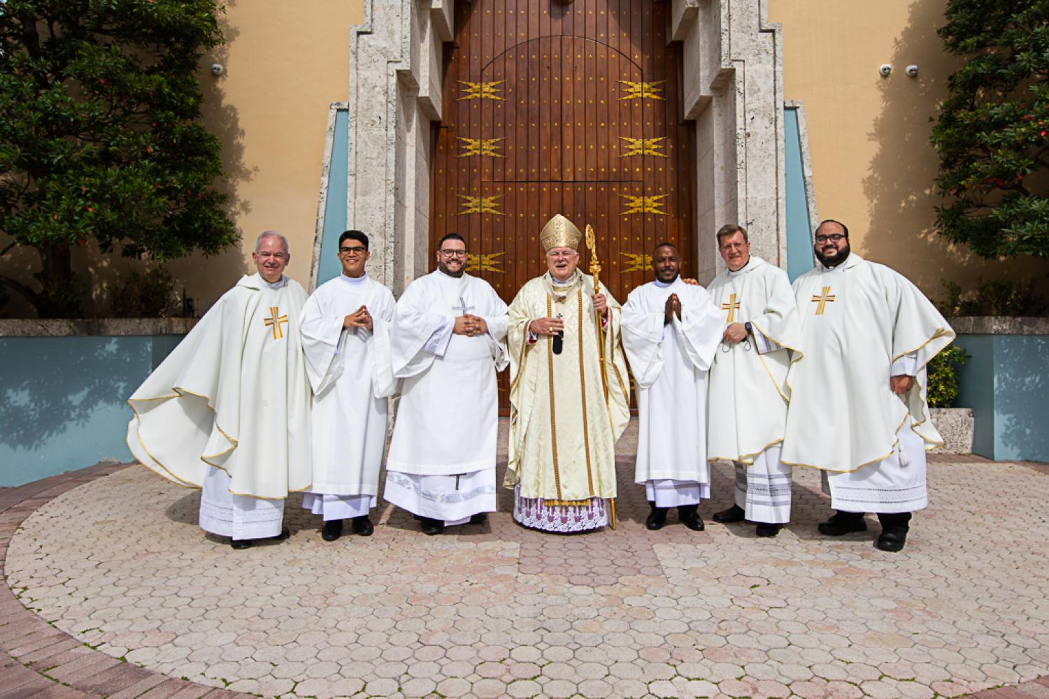 ADOM :: 3 Men ordained deacons
