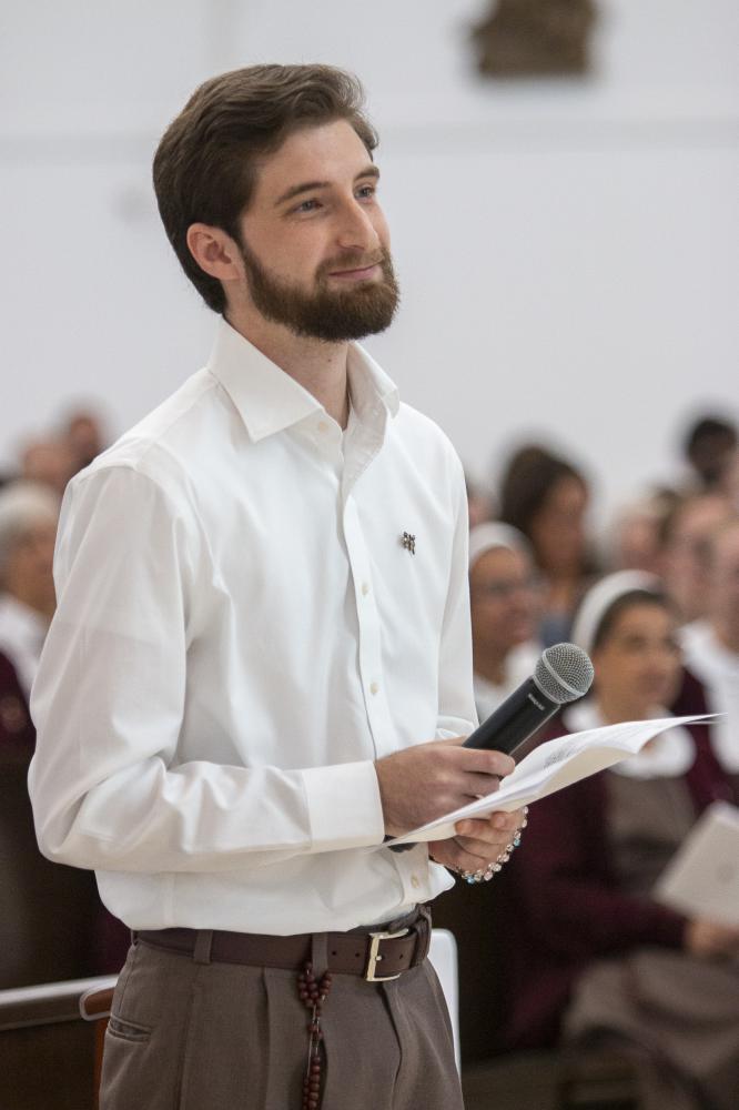 ADOM :: Gallery: Brother Iñigo - first profession