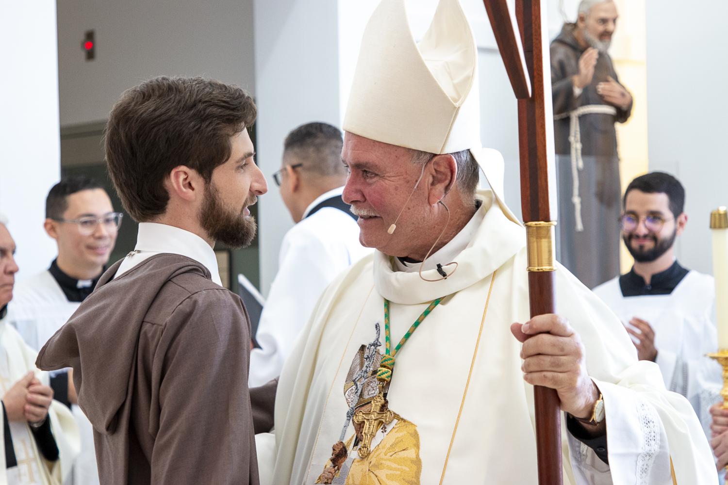 ADOM :: Gallery: Brother Iñigo - first profession