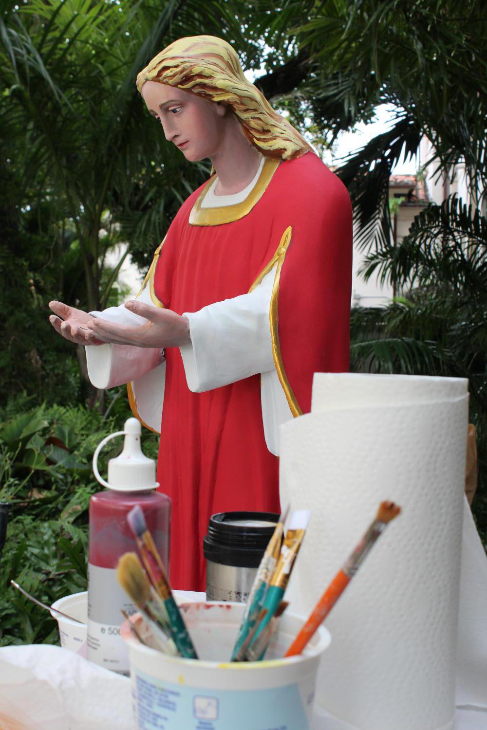 ADOM :: Artist, convert remasters nativity figures