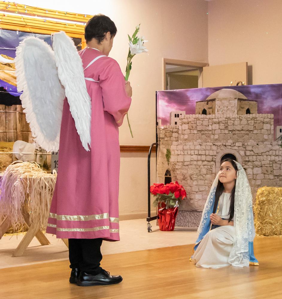ADOM :: Two very different Nativity scenes at Gesu ADOM :: Two very different Nativity scenes at Gesu