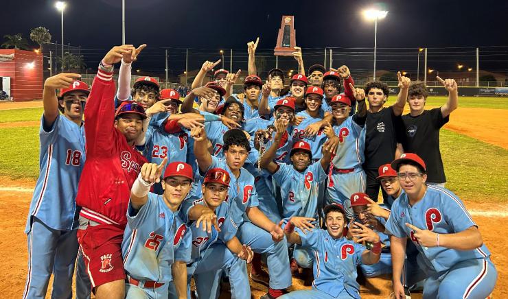 ADOM :: Msgr. Pace High wins two district championships in one night