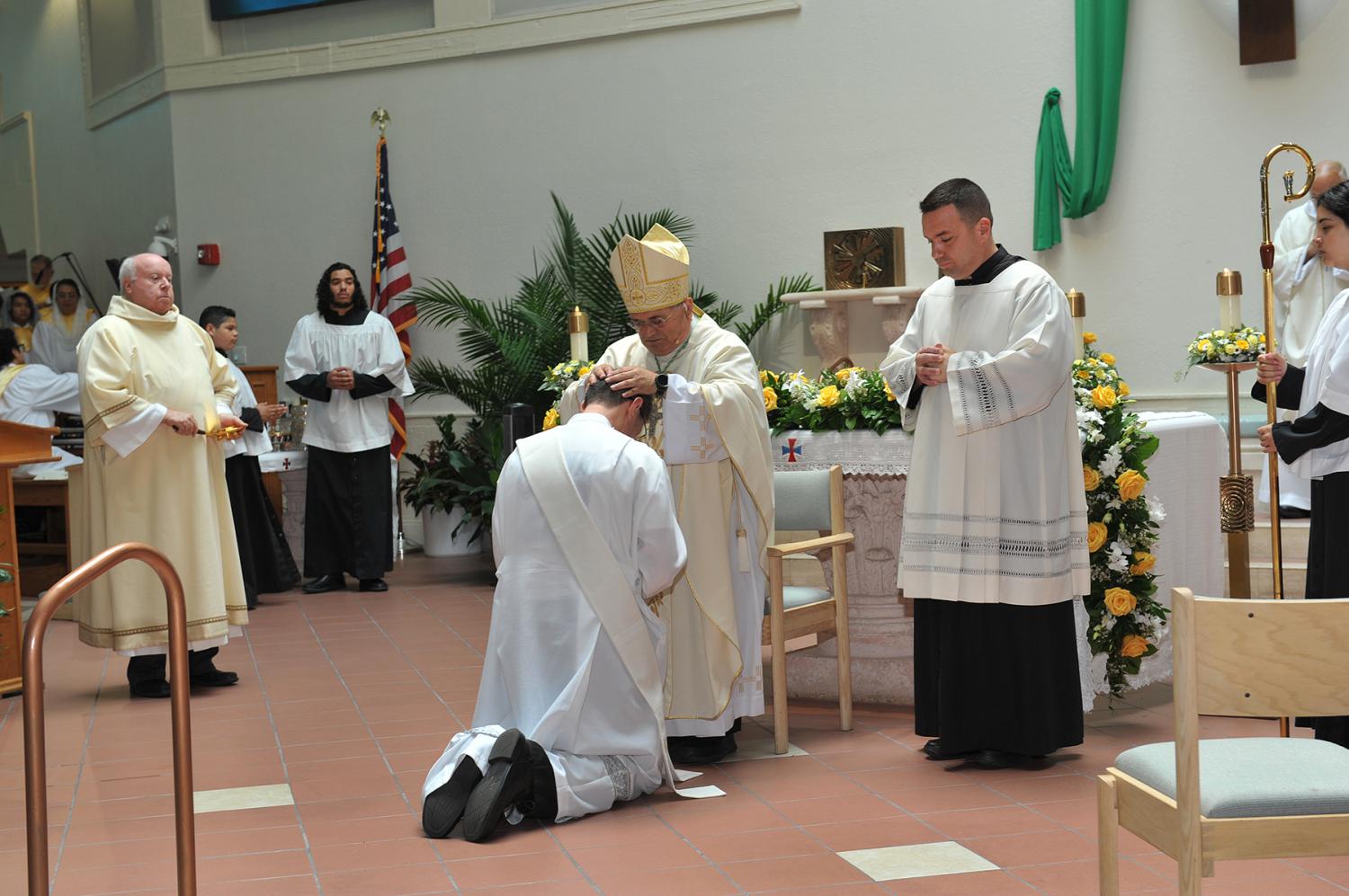 ADOM :: New Trinitarian priest ordained at Holy Rosary-St. Richard