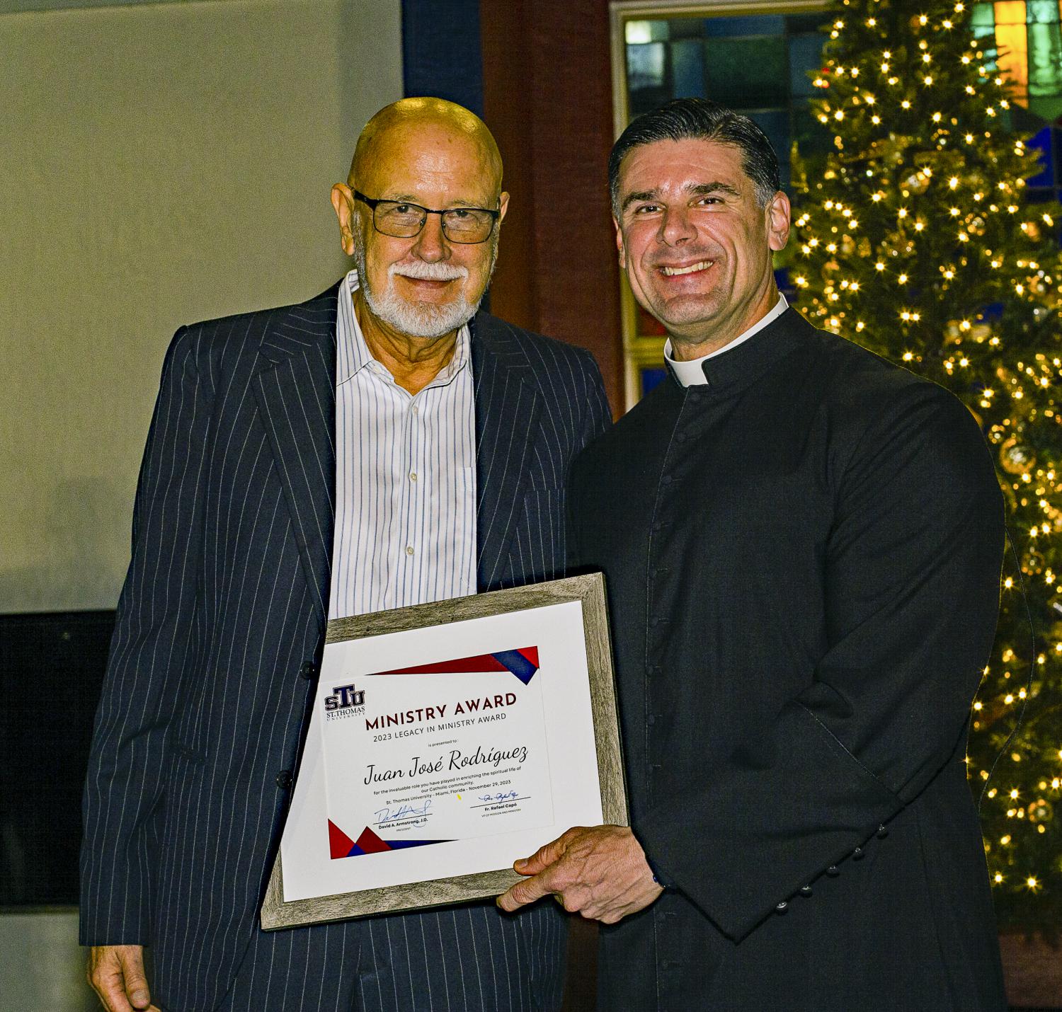 ADOM :: St. Thomas University honors local leaders in ministry