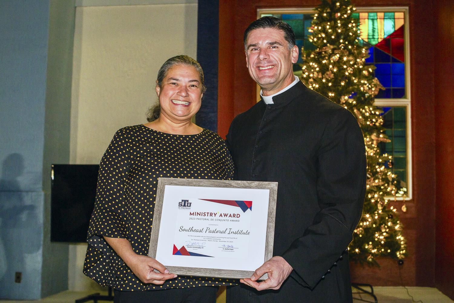 ADOM :: St. Thomas University honors local leaders in ministry