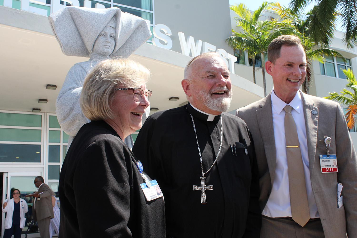 ADOM :: St. Catherine’s West Rehabilitation Hospital unveils new statue ...